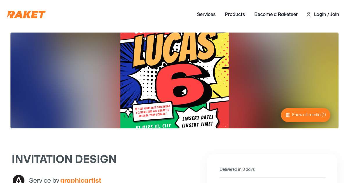 INVITATION DESIGN by graphicartist - Raket.PH