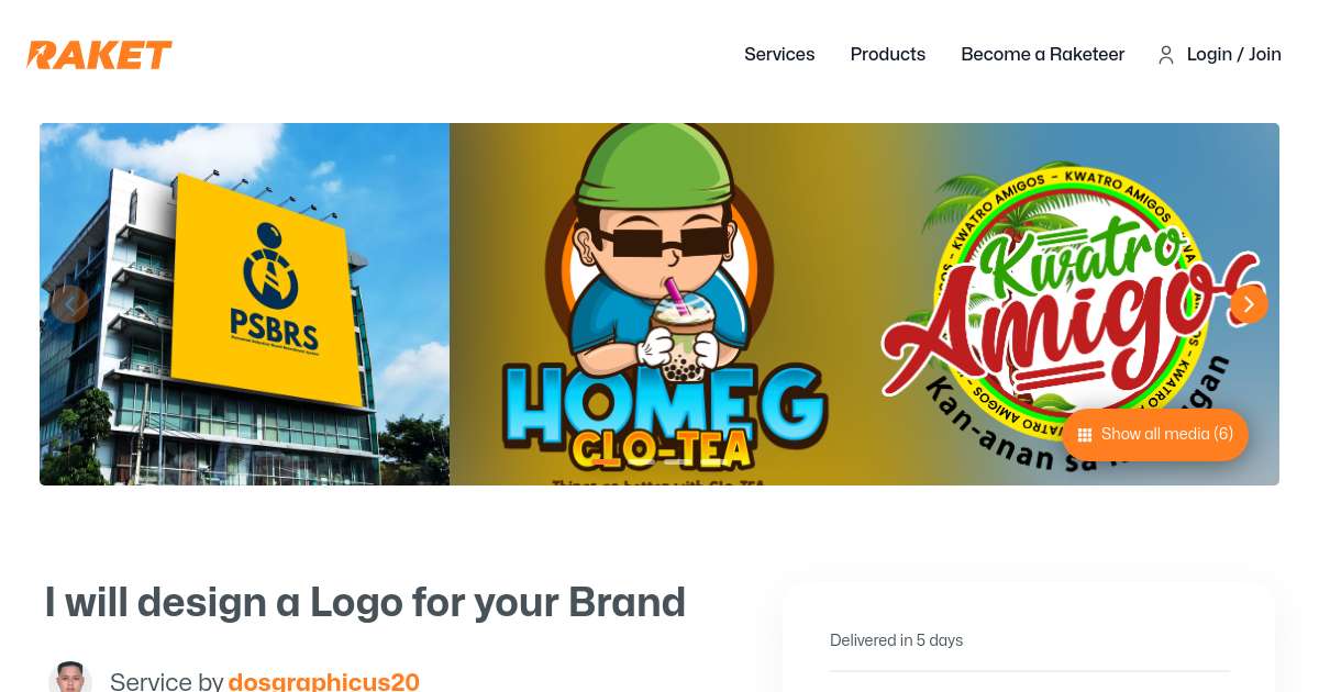 I will design a Logo for your Brand by dosgraphicus20 - Raket.PH