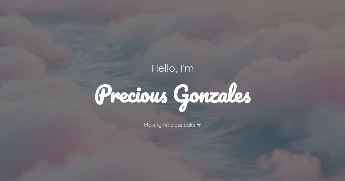 Precious Gonzales