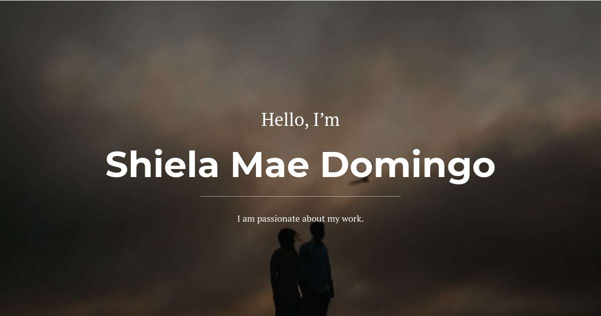 Shiela Mae Domingo