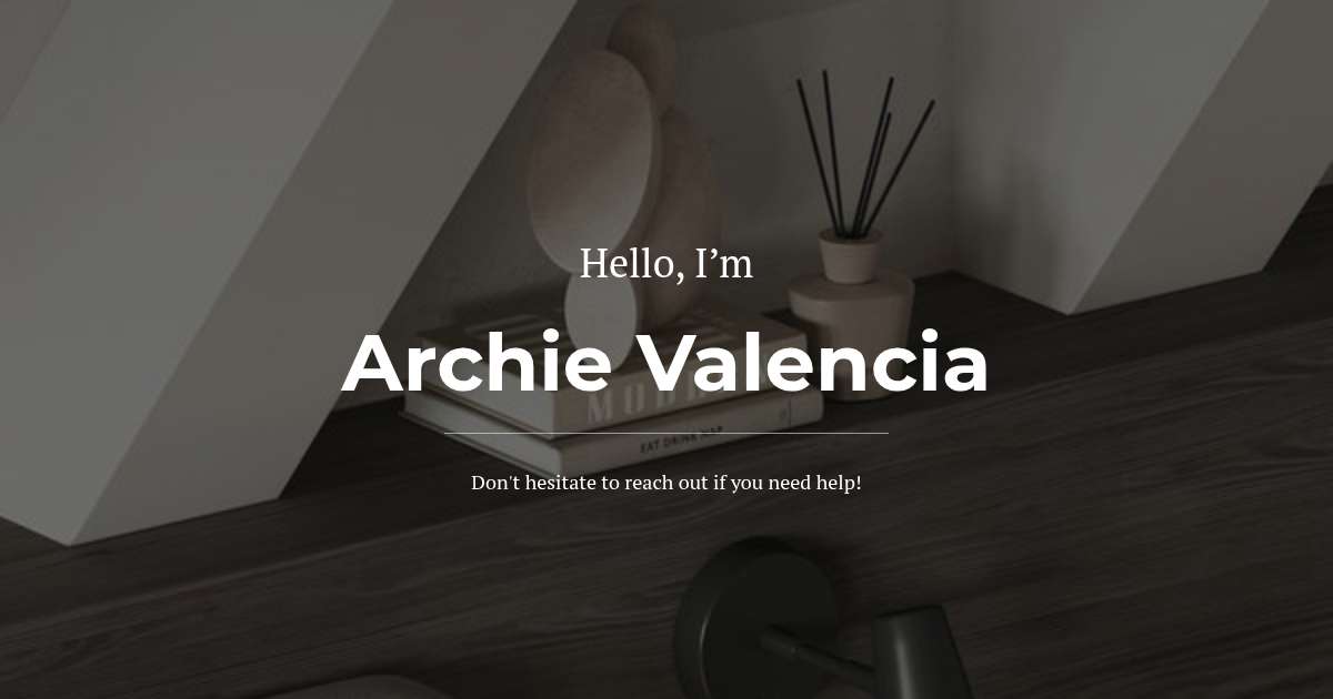 Archie Valencia