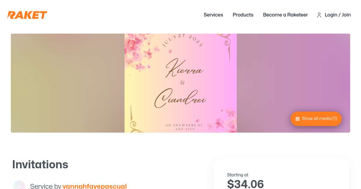 Invitations by aurevoir - Raket.PH