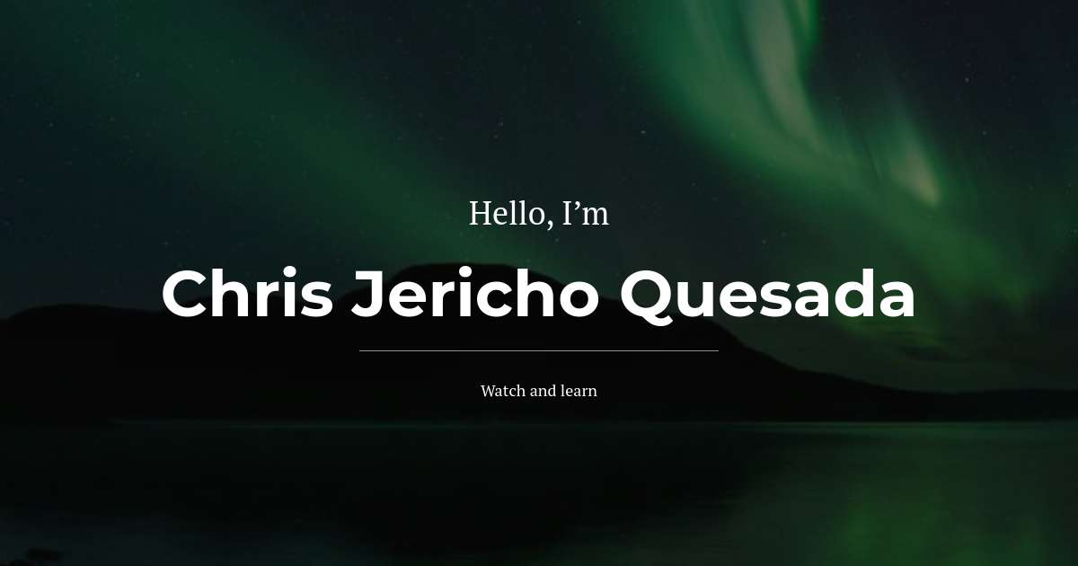 Chris Jericho Quesada