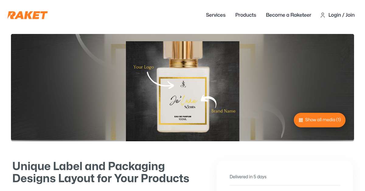 Unique Label and Packaging Designs Layout for Your Products by ...