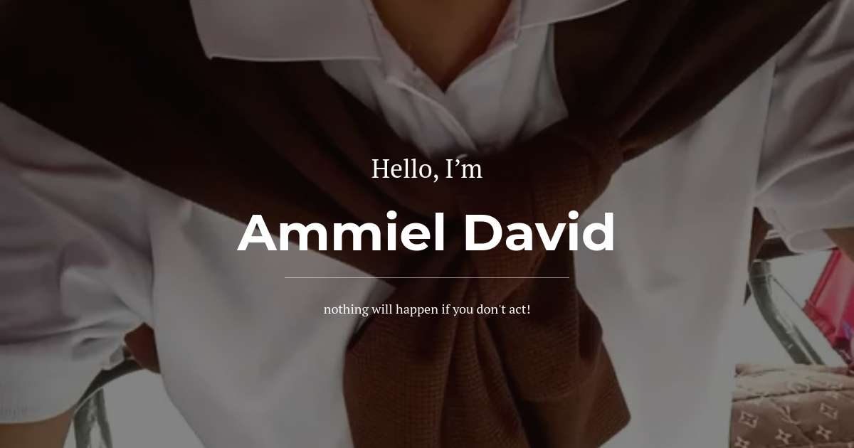 Ammiel David