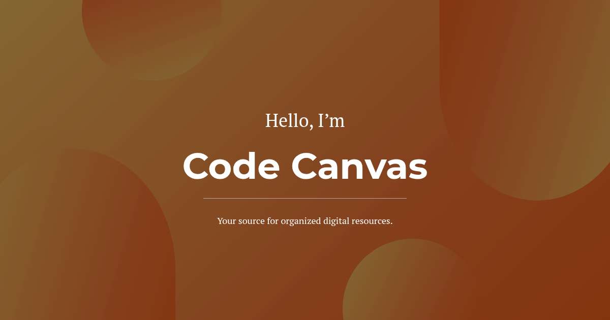 Code Canvas