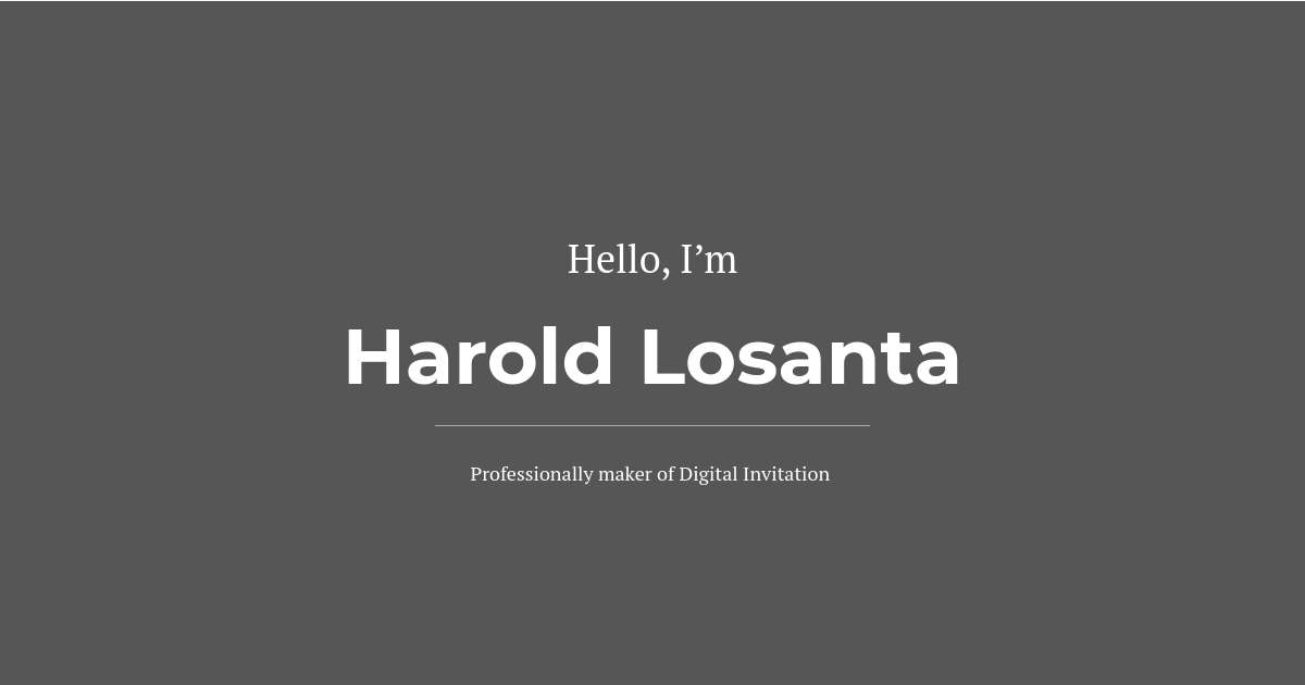 Harold Losanta