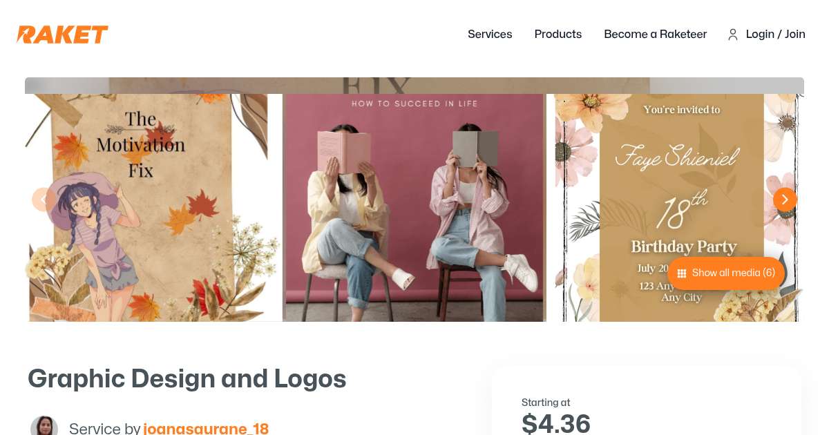 Graphic Design and Logos by joanasaurane_18 - Raket.PH