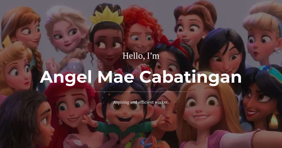 Angel Mae Cabatingan