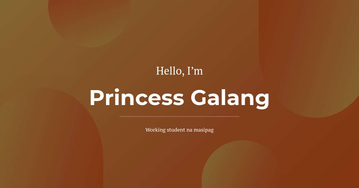 Princess Galang