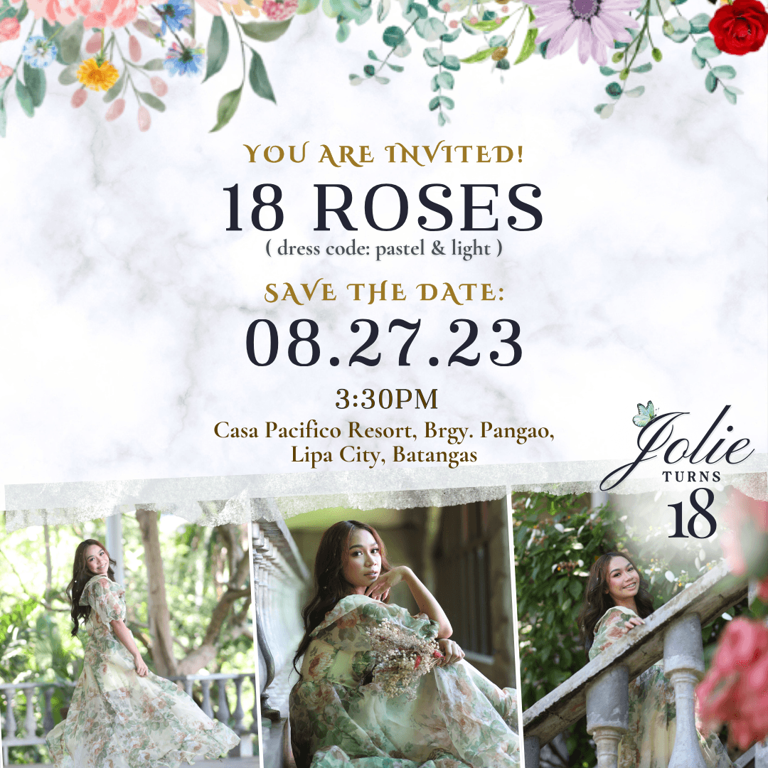 18th Debut Party Program Sample