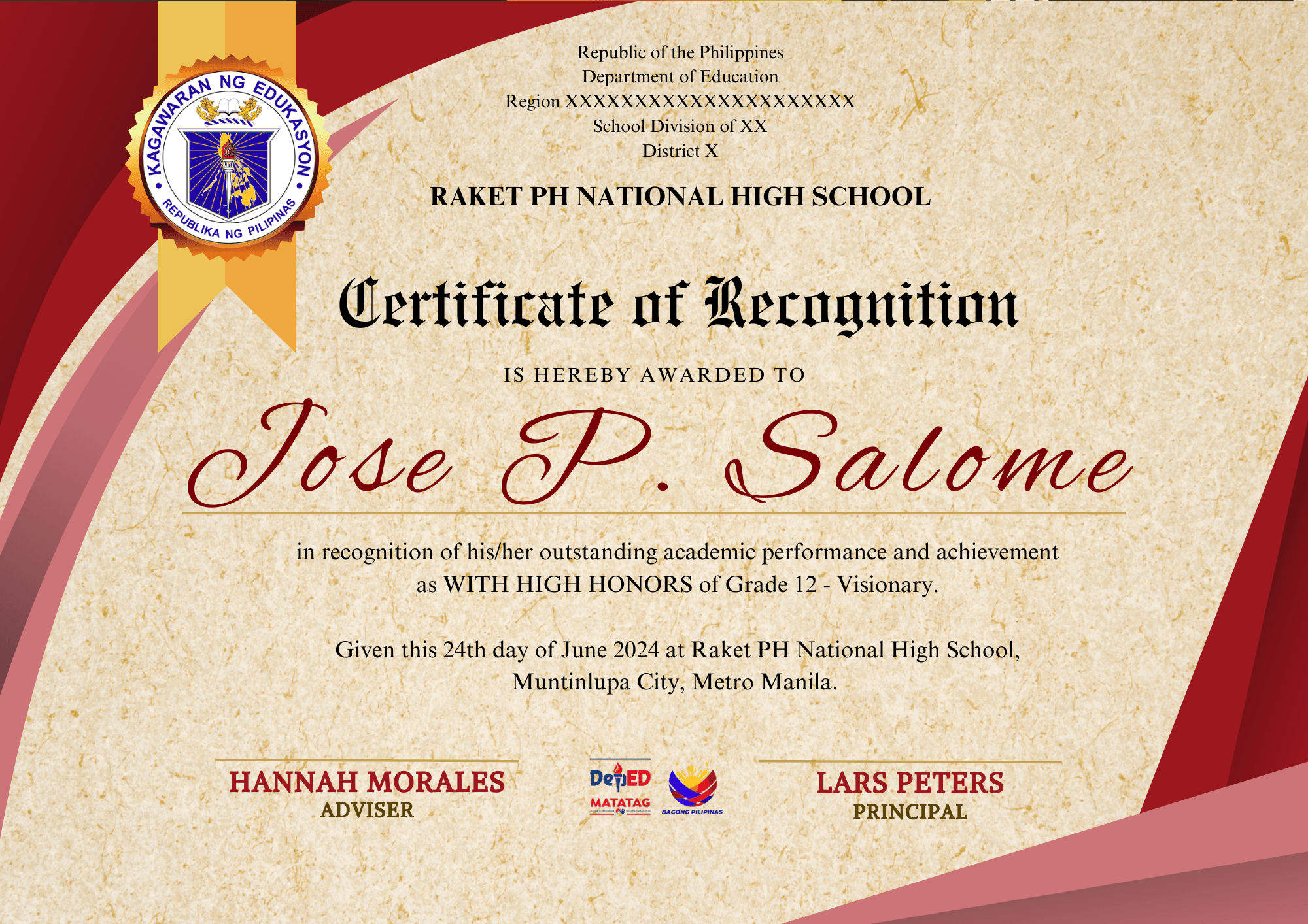 Deped Muntinlupa Logo