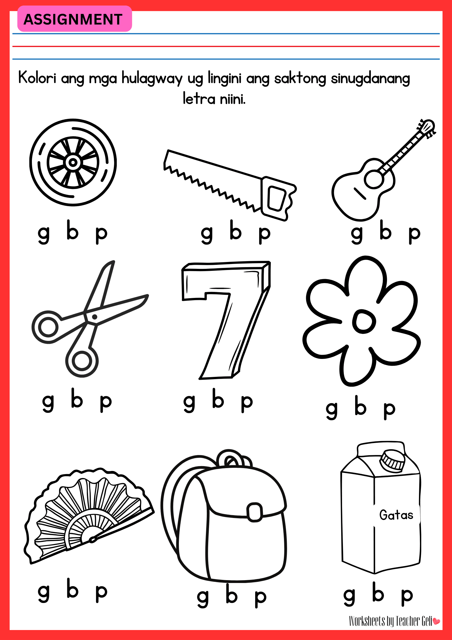 Letter M Worksheets For Kindergarten Bisaya Printable Free - Infoupdate.org