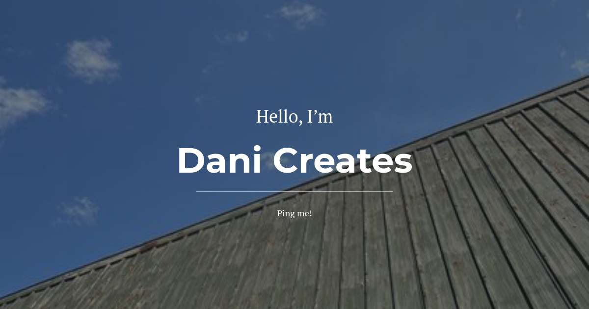 Dani Creates