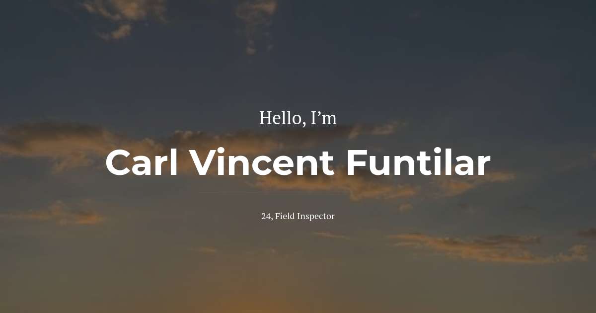 Carl Vincent Funtilar