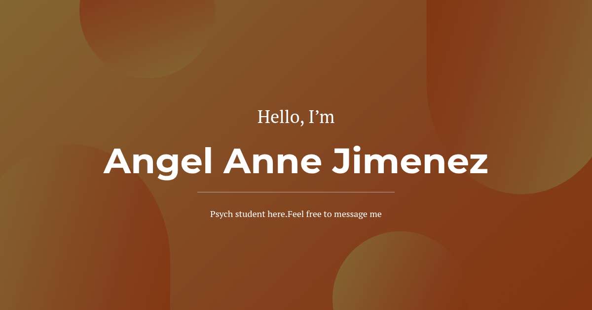 Angel Anne Jimenez