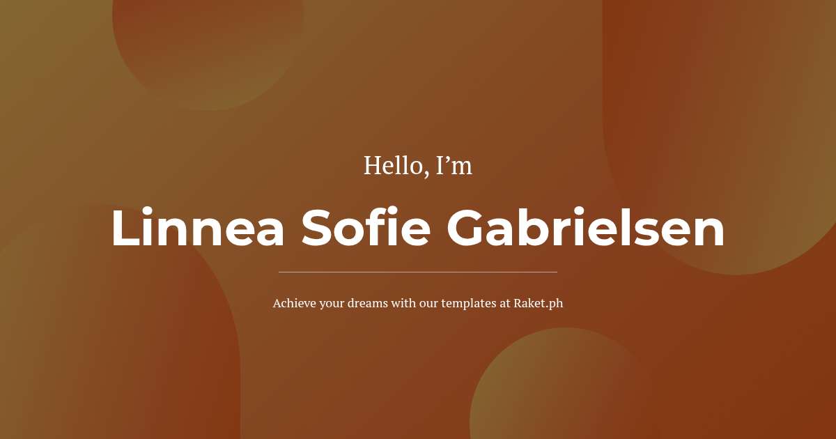 Linnea Sofie Gabrielsen