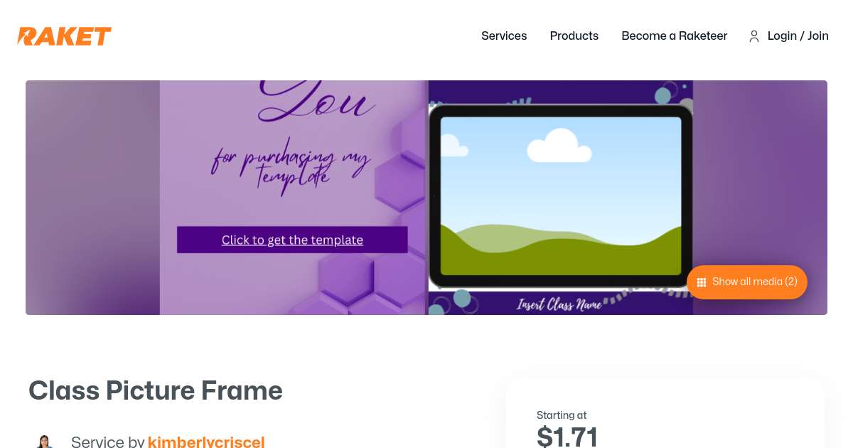 Class Picture Frame by kimberlycriscel - Raket.PH