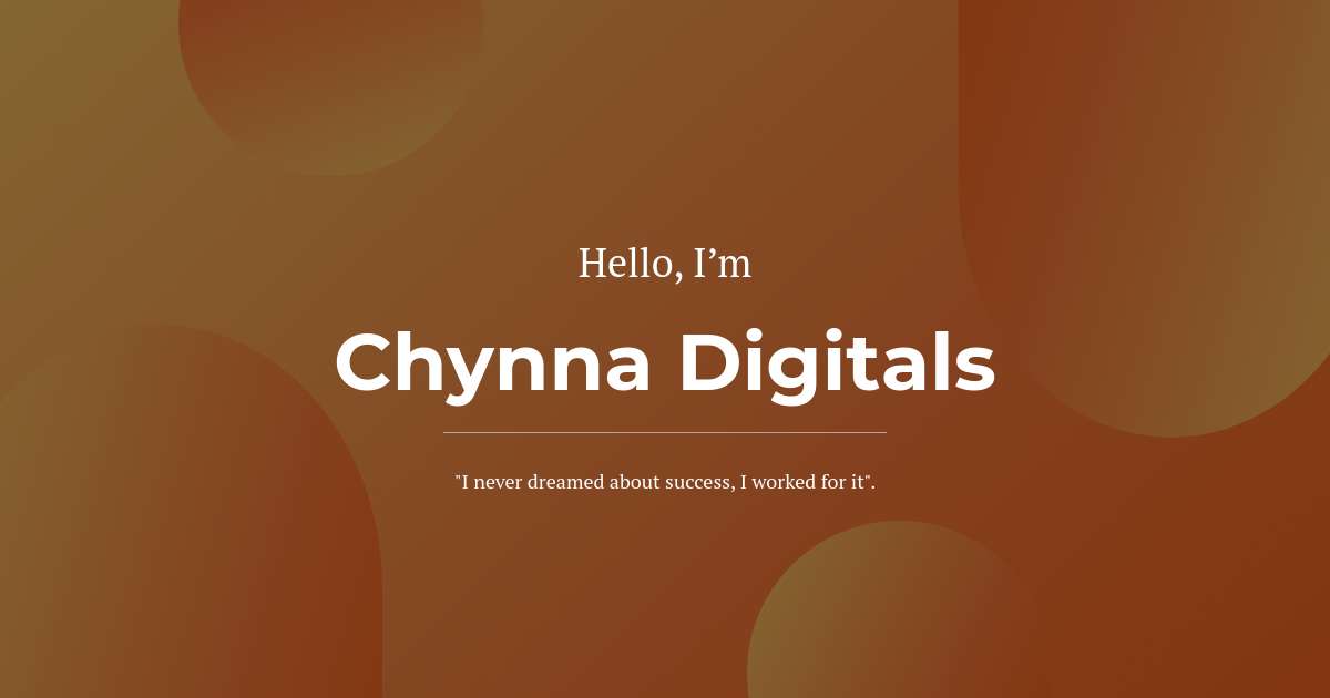 Chynna Digitals