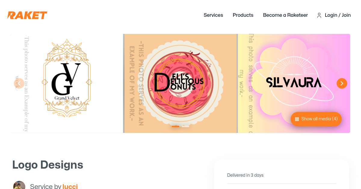 Logo Designs by lucci - Raket.PH