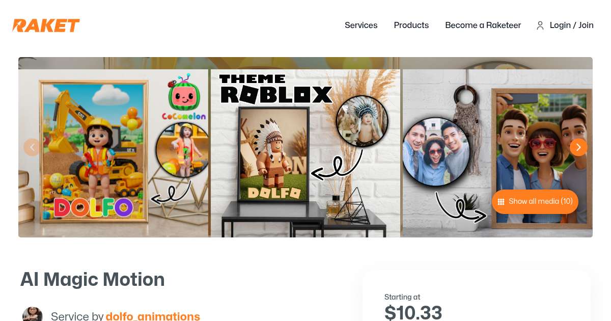 Turn any photo into a fully AI-animated masterpiece by dolfo_animations ...