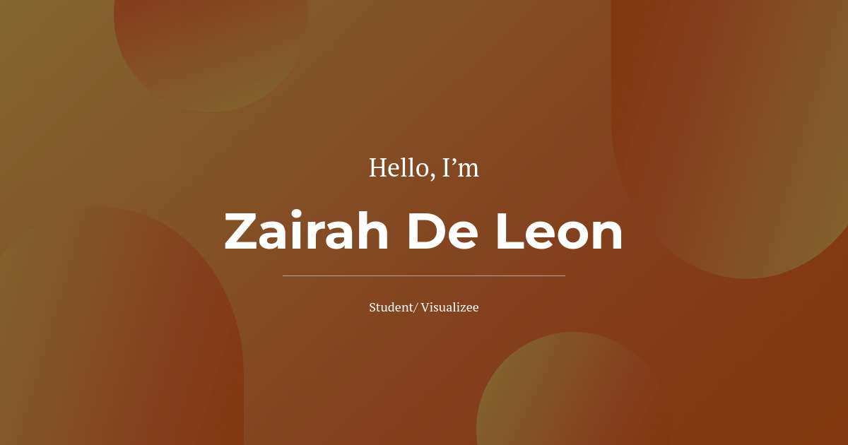 Zairah De Leon