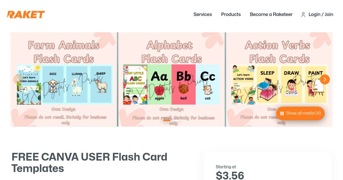 FREE CANVA USER Flash Card Templates by carlamariecruz_2024 - Raket.PH