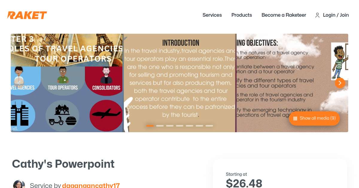 Cathy's Powerpoint by dagangancathy17 - Raket.PH