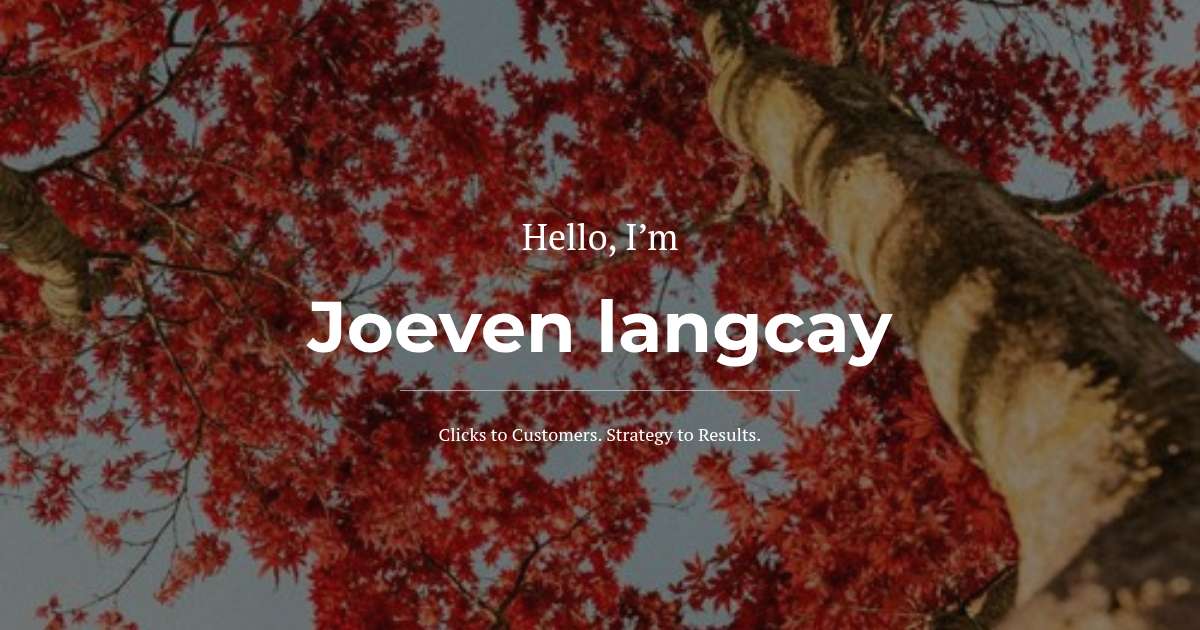 Joeven langcay