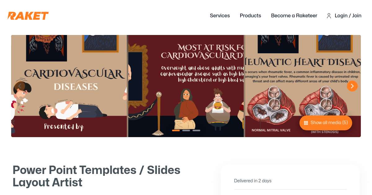 Power Point Templates / Slides Layout Artist by iahhpillarina - Raket.PH