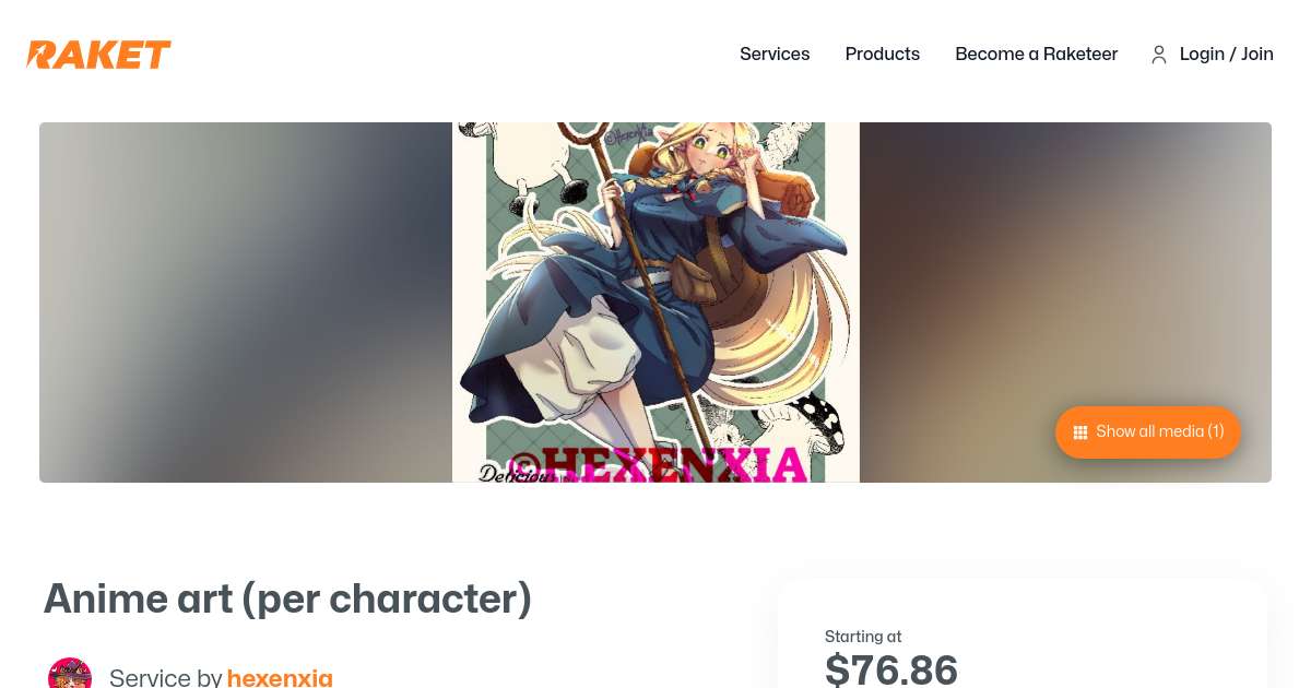 Anime art (per character) by hexenxia - Raket.PH