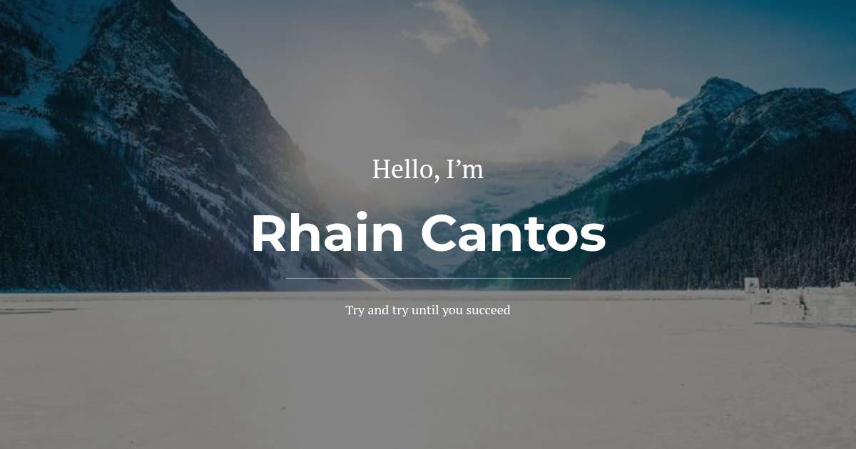 Rhain Cantos