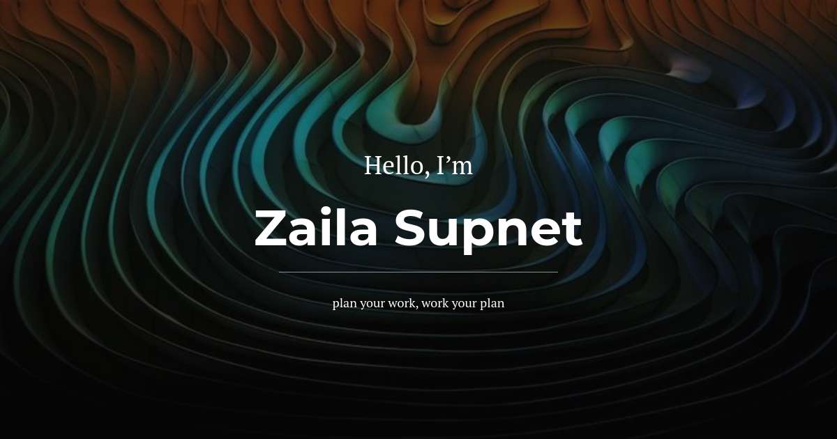 Zaila Supnet