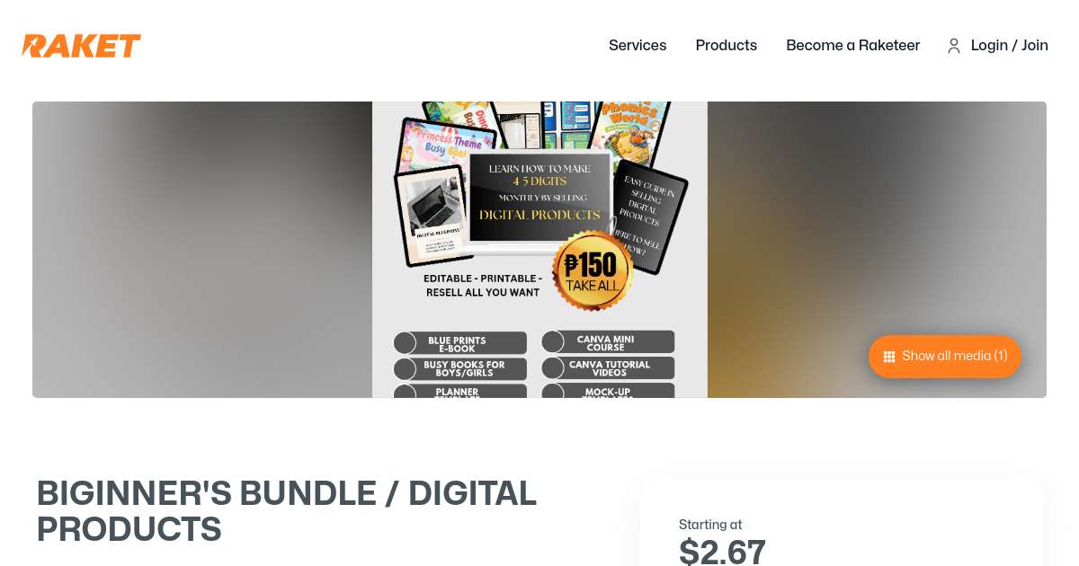 BIGINNER'S BUNDLE / DIGITAL PRODUCTS by danicacaballero111398 - Raket.PH
