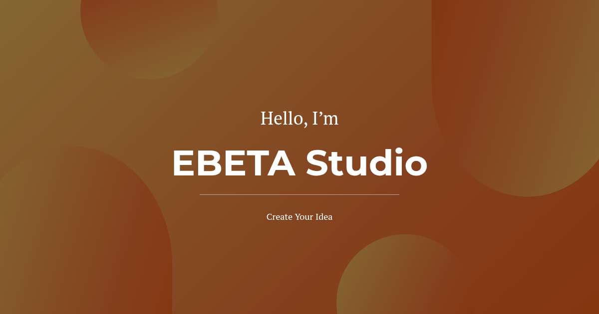 EBETA Studio