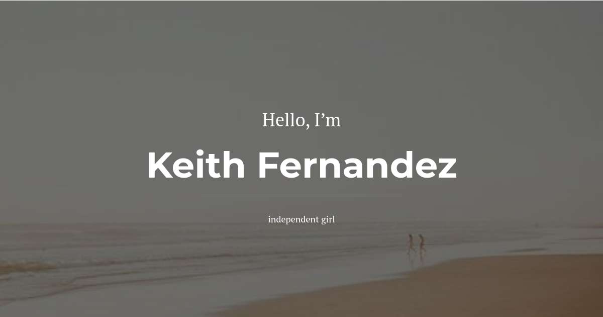 Keith Fernandez