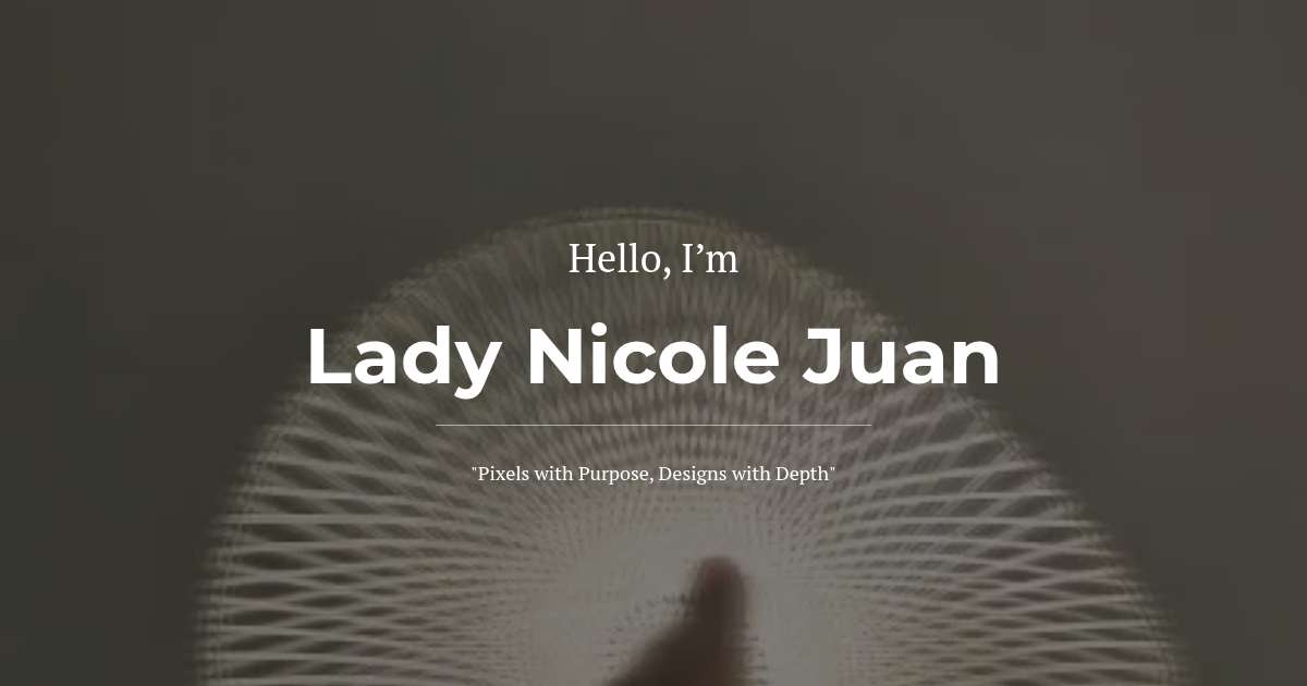 Lady Nicole Juan