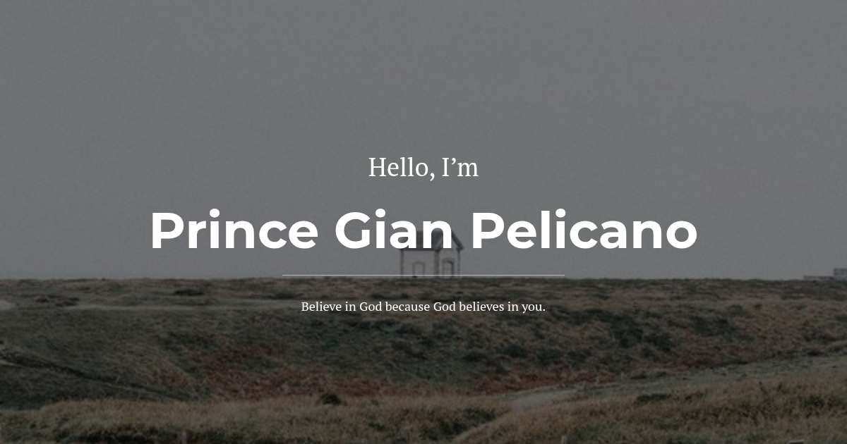 Prince Gian Pelicano