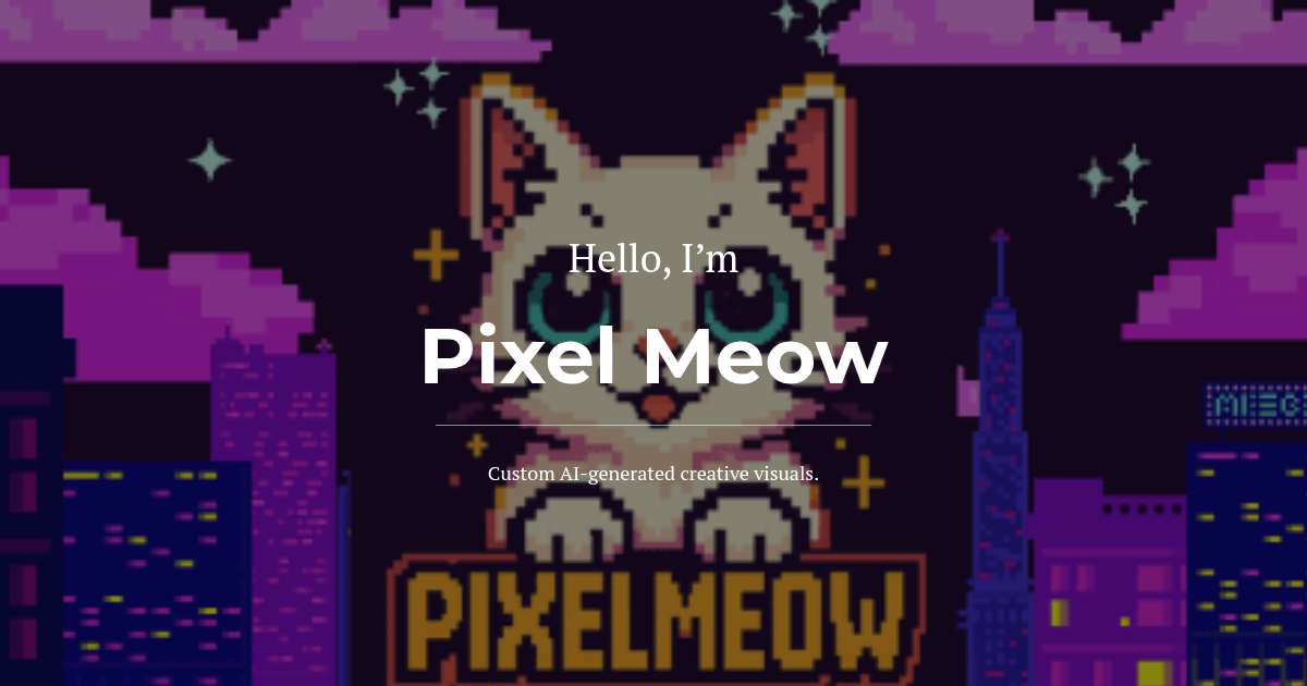 Pixel Meow