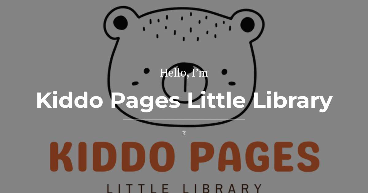 Kiddo Pages Little Library