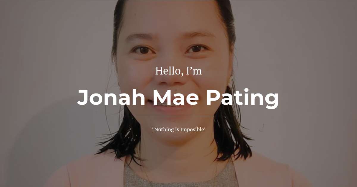 Jonah Mae Pating