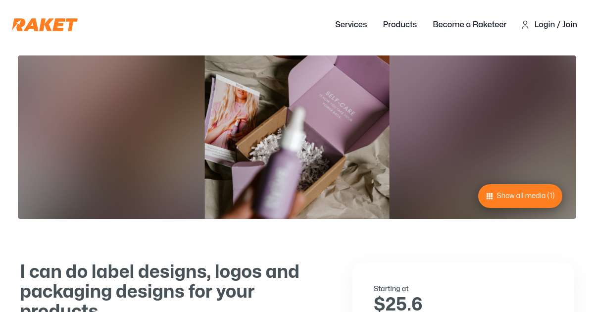 I can do label designs, logos and packaging designs for your products ...