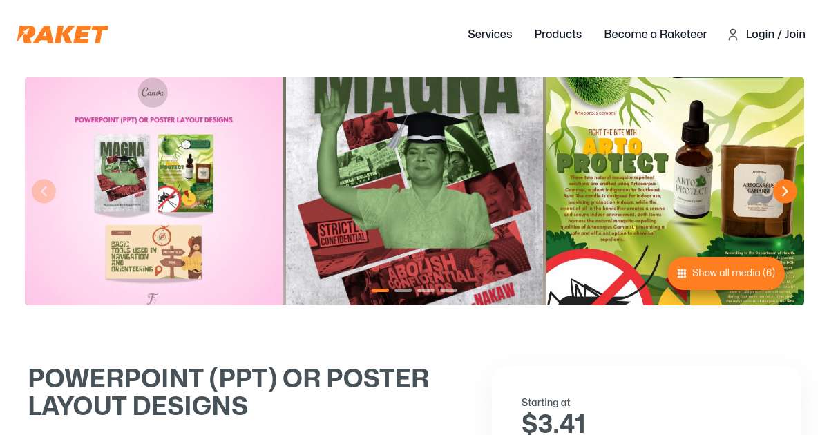 POWERPOINT (PPT) OR POSTER LAYOUT DESIGNS by frix1a - Raket.PH