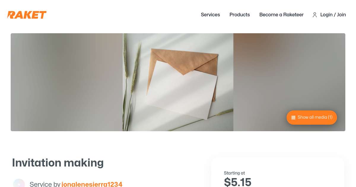 Invitation making by jonalenesierra1234 - Raket.PH