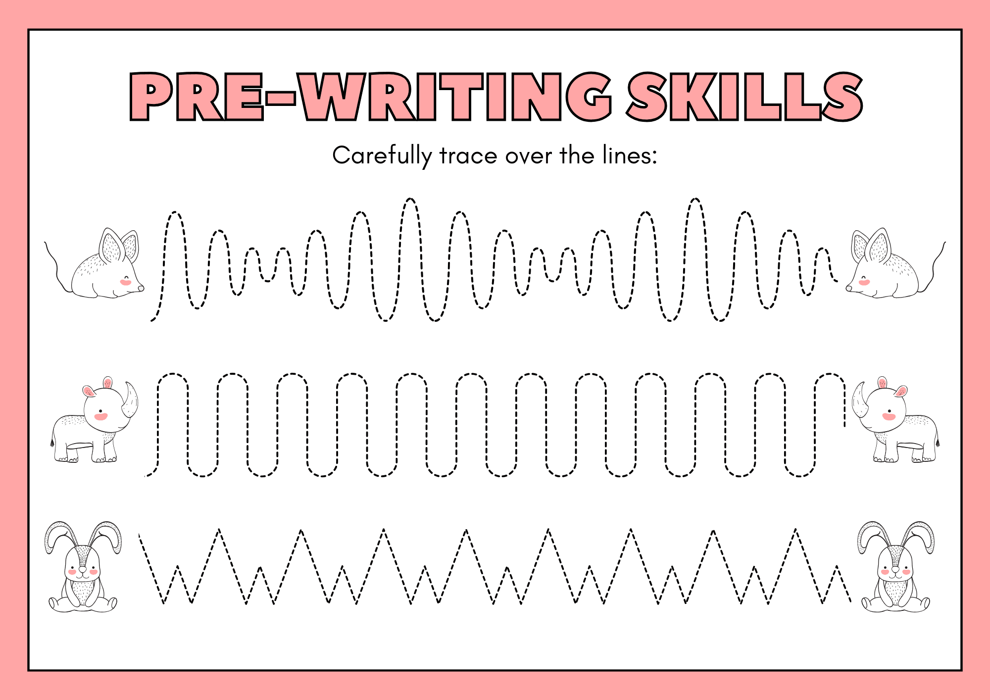 Pre K Writing Worksheets 33 Sensory Kindergarten And Preschool Writing
