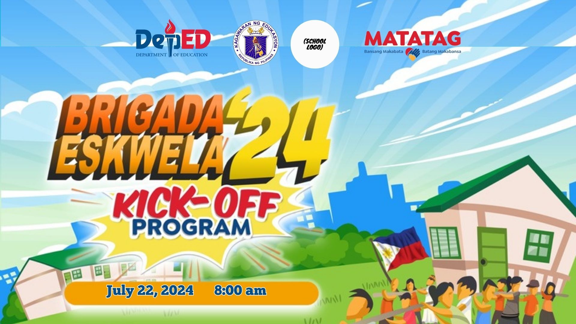 Brigada Eskwela Logo Brigada Eskwela | Geanhs Imus