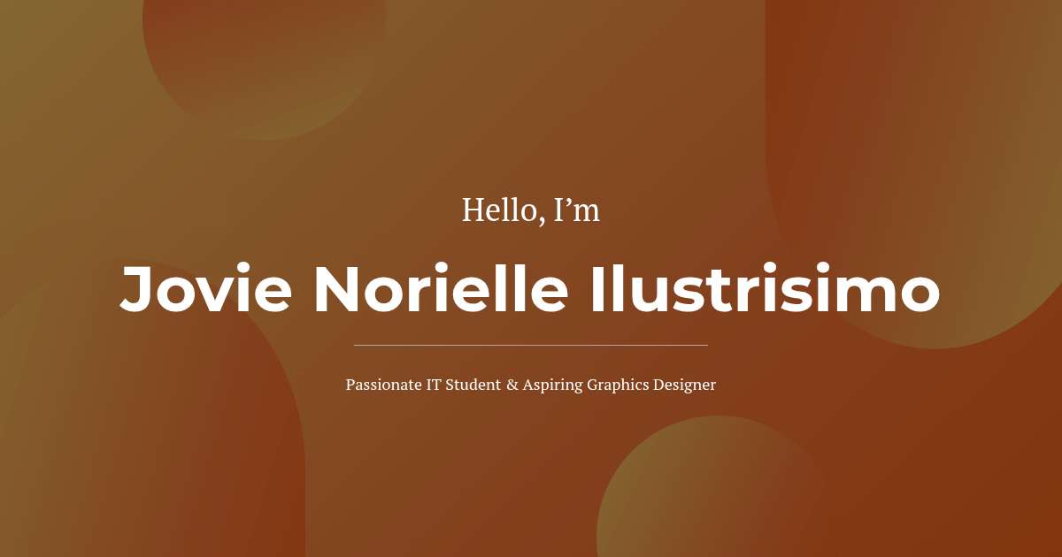 Jovie Norielle Ilustrisimo