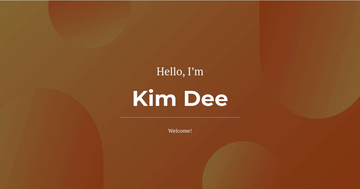 Kim Dee