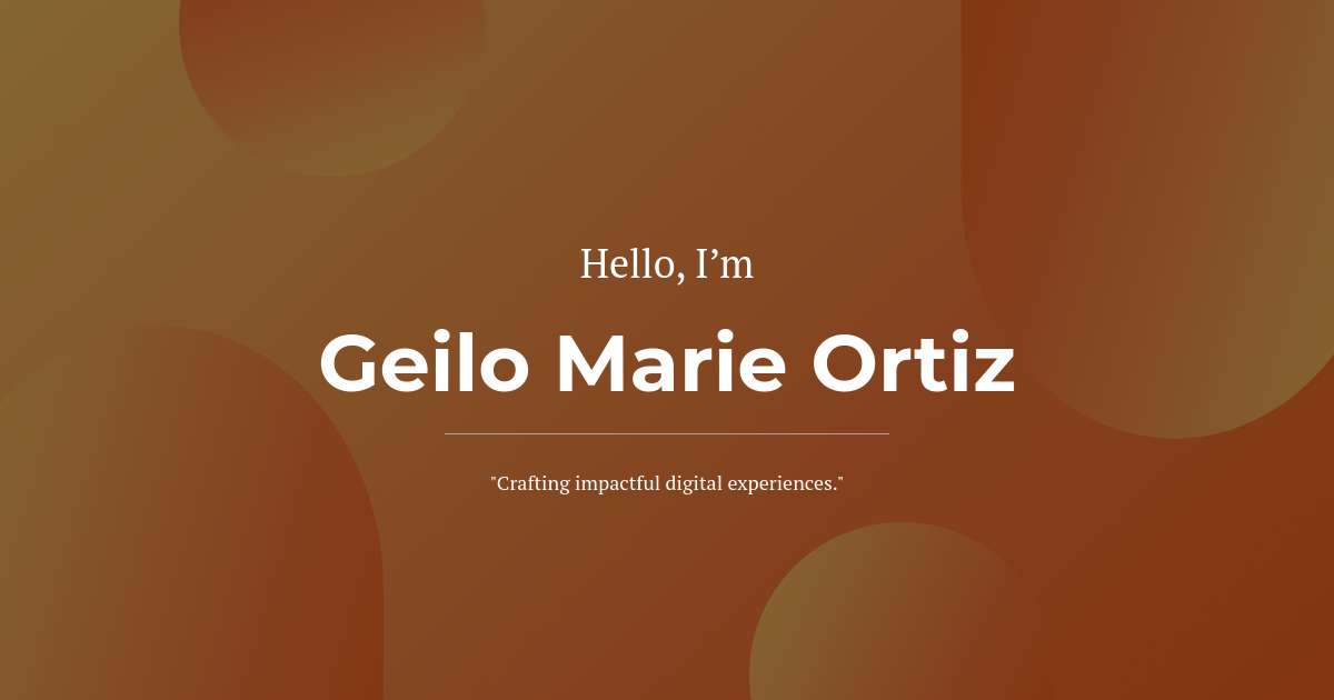 Geilo Marie Ortiz