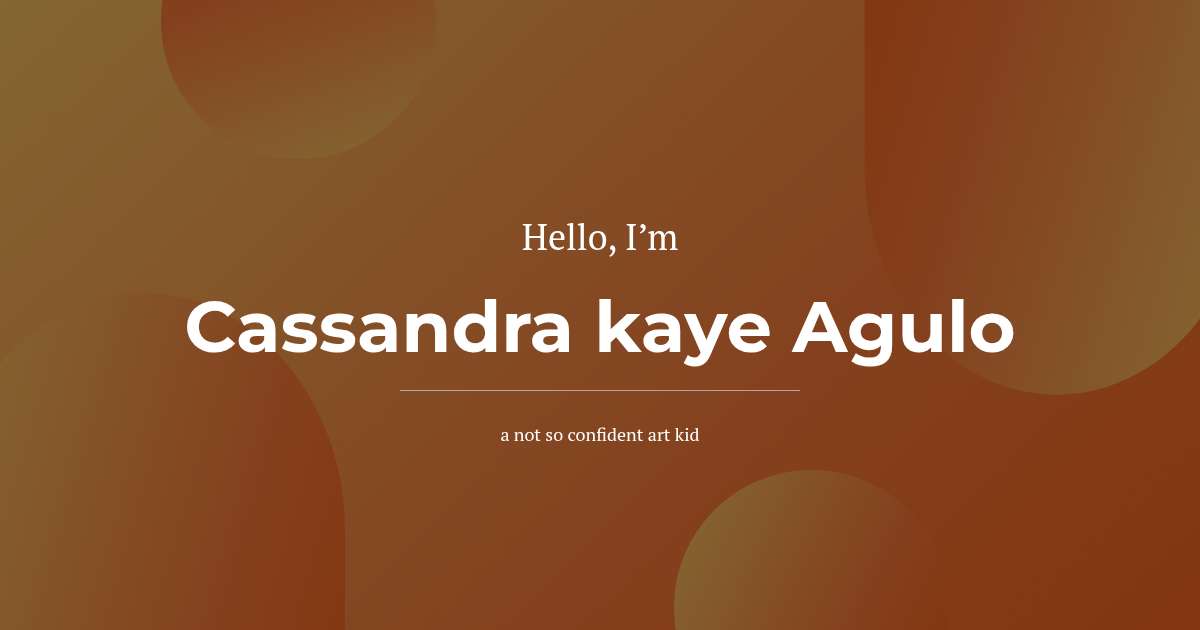 Cassandra kaye Agulo